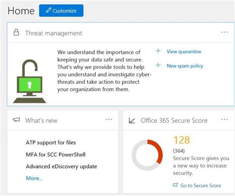 office 365 secure score Çözümpark