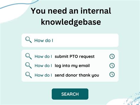 A Fully Searchable Internal Knowledgebase For Your Non Profit Upwork