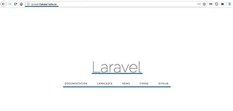 How To Install Laravel PHP Framework With Nginx On Ubuntu