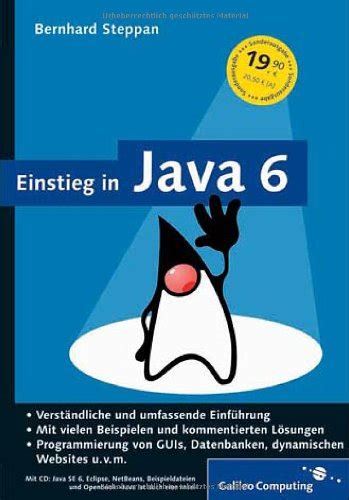 Einstieg In Java 6 9783836213790 Bernhard Steppan Books