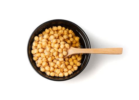 Soaked Chickpeas Chick Pea In Water Swollen Wet Cicer Arietinum