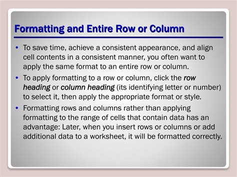 PPT Formatting Worksheets PowerPoint Presentation Free Download ID