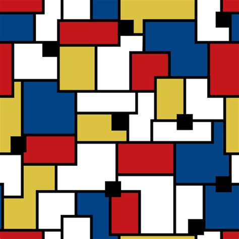 Premium Vector Bold Colorful Rectangle Seamless Pattern