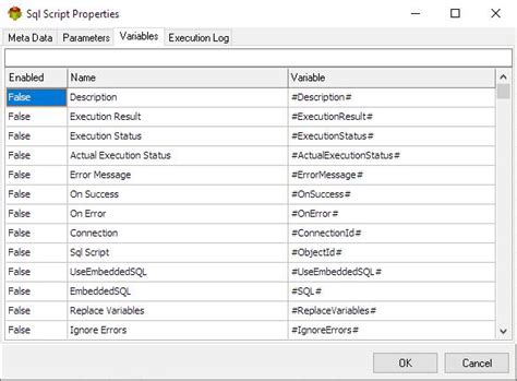Sql Script Dynamic Action Etl Wiki
