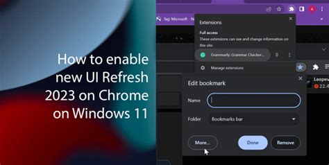 How To Enable New Ui Refresh 2023 On Chrome In Windows 11 Ithinkdifferent