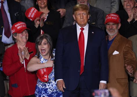 Trump Rallies Small But Energetic Crowd In New Hampshire