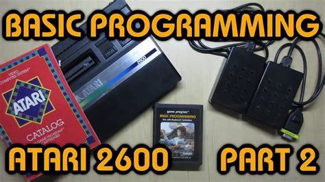 Exploring Basic Programming For The Atari 2600 Part 2 Youtube