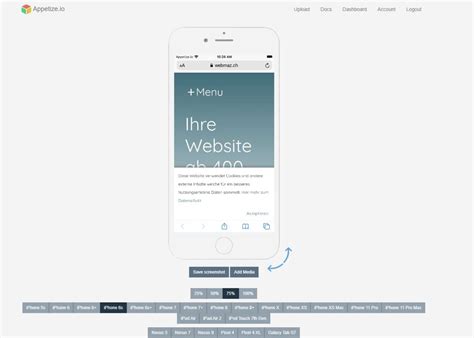 Safari Emulator Browser Testing Ohne Macos Oder Ios Webmaz