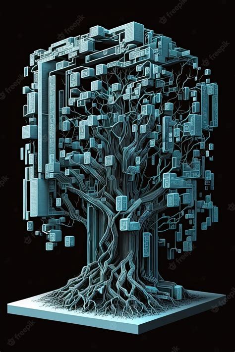 Premium Ai Image Ai Generated Illustration Data Sorting Concept With Blocks And Graphs Big