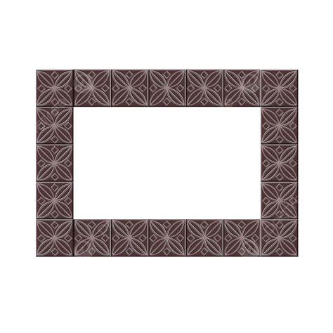 Ceramic Tiles Png Picture Cartoon Vector Brown Pattern Ceramic Tile Border Material Frame
