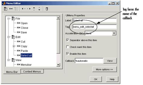 Menu Callbacks Laying Out Guis And Setting Properties Creating