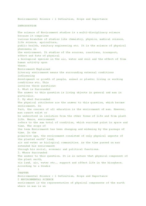 Phython Code Rooms Info Environmental Science 1 Definition Scope And Importance