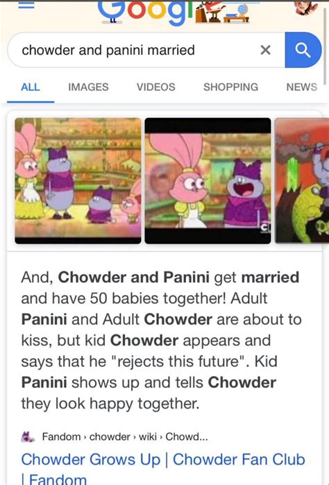 Chowder Panini Grown Up