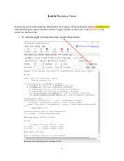 Exploring Decision Trees Lab Data Analysis Course Hero
