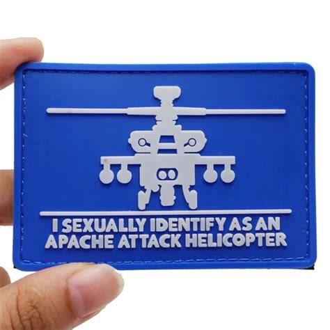 Military Tactical I Sexually Identify As An Apache Attack Helicopter