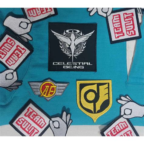 Part 3 Of 4 Zeon Cyclop Celestrial Being Ae Mobile Suit Gundam Anime Cosplay Logo Emblem Patch