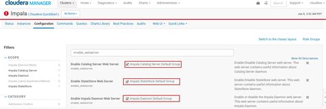 Pre Requisites For Monitoring Apache Impala