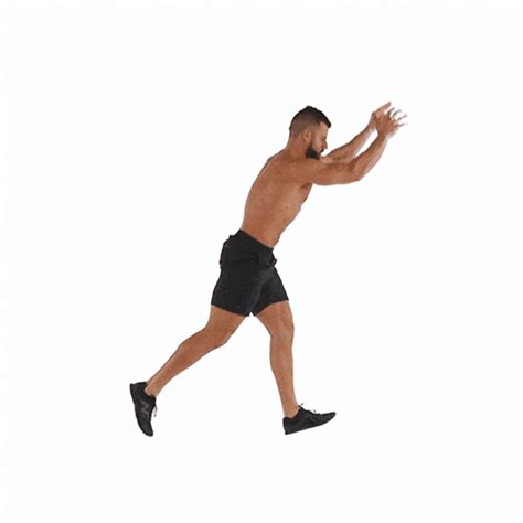 Jumping Lunges Animated  Home Cardio Workouts To Improve