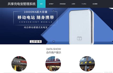 java基于ssm vue的共享充电宝管理系统 elementui 共享充电宝ui csdn博客