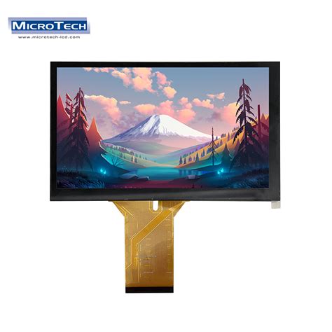 Introduction To The Composition Of Tft Lcd Module China Tft Capacitive Touch Tft Lcd Module