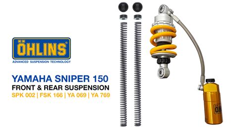 Transform Your Yamaha Sniper 150 With Öhlins Suspension