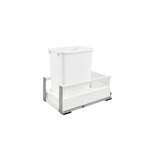 Rev A Shelf TWCSD 15DM 1 Tandem Pullout Waste Trash Container W Soft Close And SERVO DRIVE
