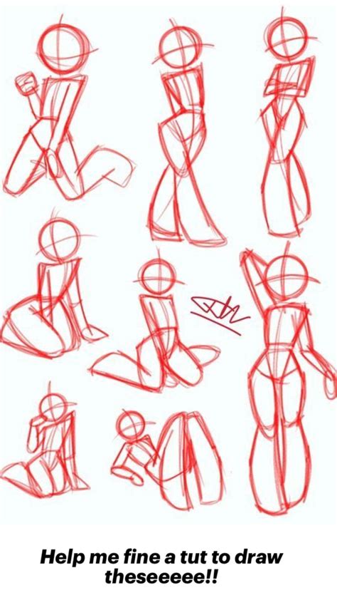 Help Meee Crawling Pose Drawing Reference Choses Faciles à Dessiner