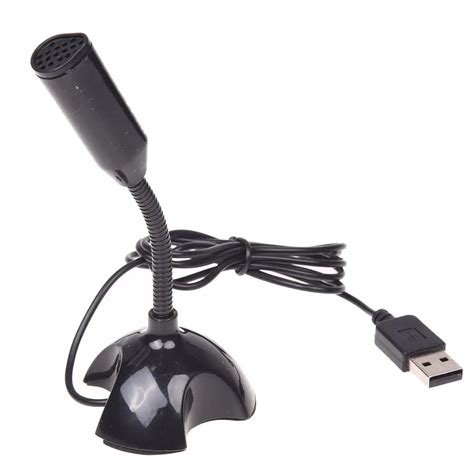 USB Microphone Web Flexible Noise Canceling Mic For Mac PC Computer Laptop Stand In Microphones