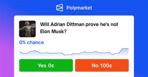 will adrian dittman prove he s not elon musk
