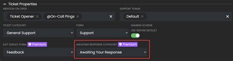 Awaiting User Response Tickets