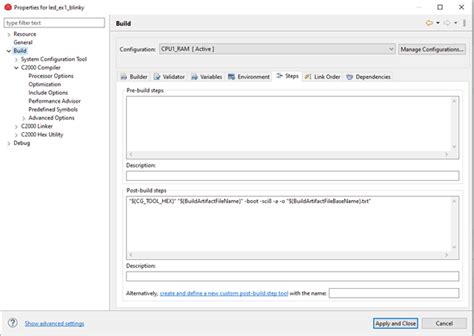 tms320f28379d requesting information regarding code dump into flash