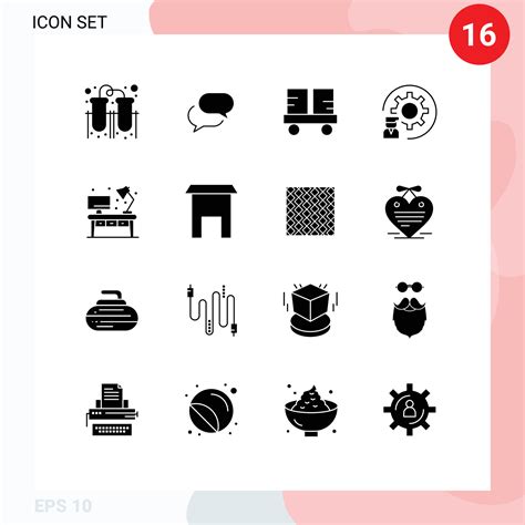 Set Of 16 Modern Ui Icons Symbols Signs For Programmer Development Caterpillar Vehicles Develop