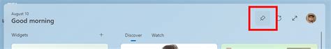 Windows 11 Adds A New Option To Permanently Pin Widgets Board