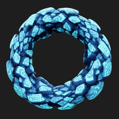 Stylized Rune Seamless Texture Flippednormals