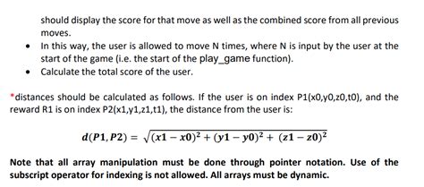 Solved Task Reward Distance Detection In Dimensional Chegg