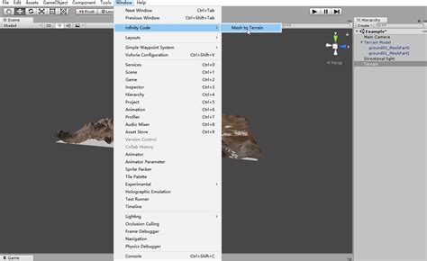 Unity3d 插件 Mesh To Terrain的使用方法 Csdn博客