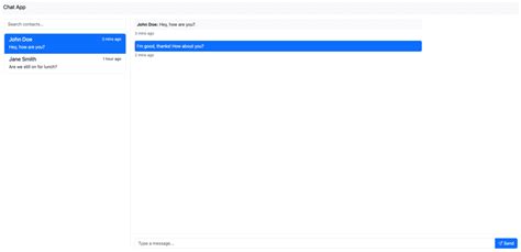 10 Inspirational Bootstrap Chat Example And Templates Themeselection