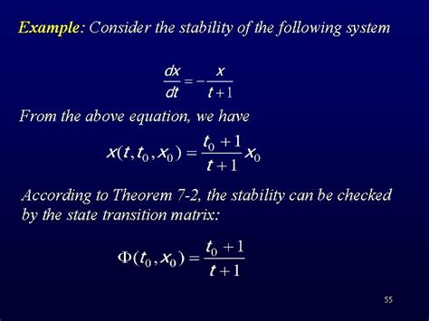 Chapter Stability Analysis Of Linear Systems REFERENCES