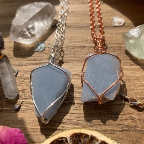 Angelite Crystal Etsy