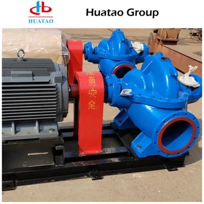 Horizontal Single Stage Double Suction Split Casing Centrifugal Water Pump China Centrifugal