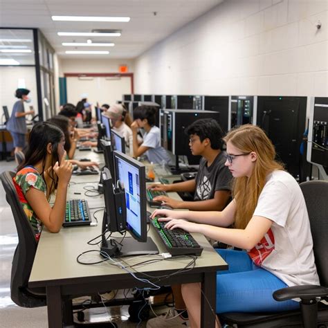 18000 Computer Lab Students Pictures