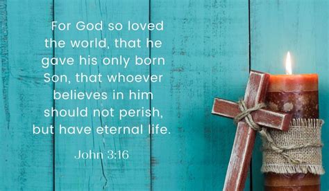 John 316 For God So Loved Faith Hope And Joy