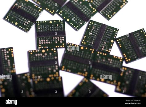 Computer Memory Chips Stock Photo Alamy