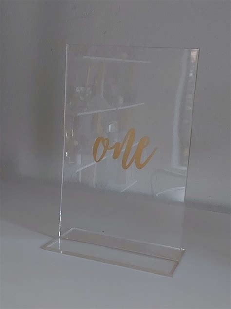 Perspex Gold Table Nr Belle Doux Decor