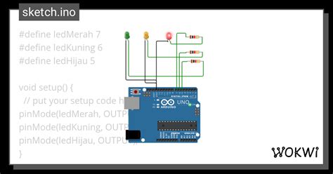 Latihan Tkj 1 Wokwi Esp32 Stm32 Arduino Simulator