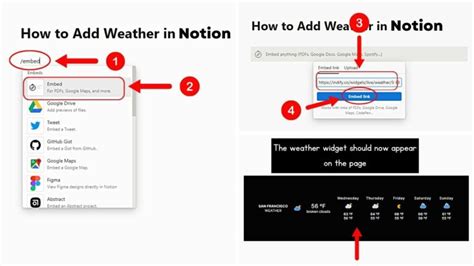 How To Add Weather In Notion 2 Ways 2025