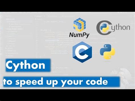 How To Build A Cython Package With Python Numpy And C Language YouTube
