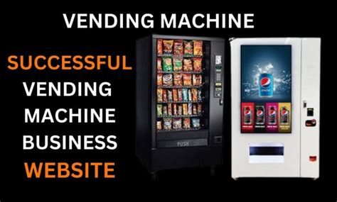 Design Vending Machine Website Vending Machine Vending Machine