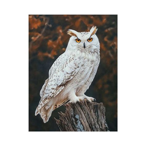 Sonwy Owl Canvas Direct