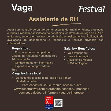 Assistente De Rh 0810 Central De Carreiras Uniopet